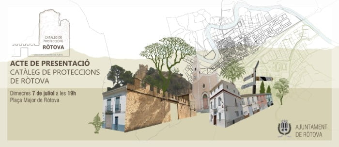 Ròtova presenta el catálogo de protecciones de su patrimonio cultural